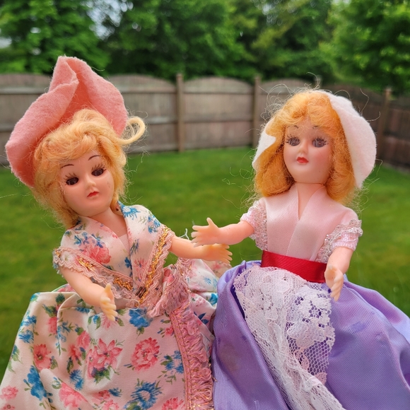 Vintage | Toys | Two Vintage Dolls Mcm Crafting Repurposing | Poshmark